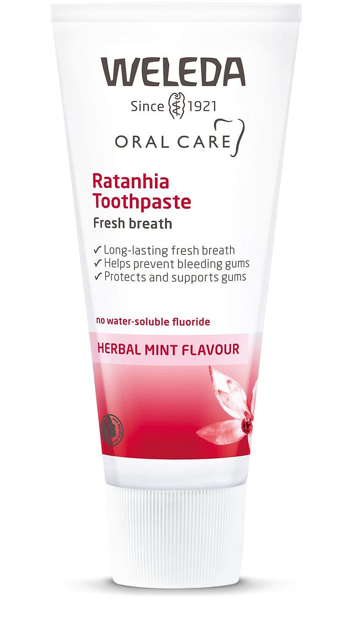 Ratanhia Toothpaste – natural toothpaste for sore gums - Weleda