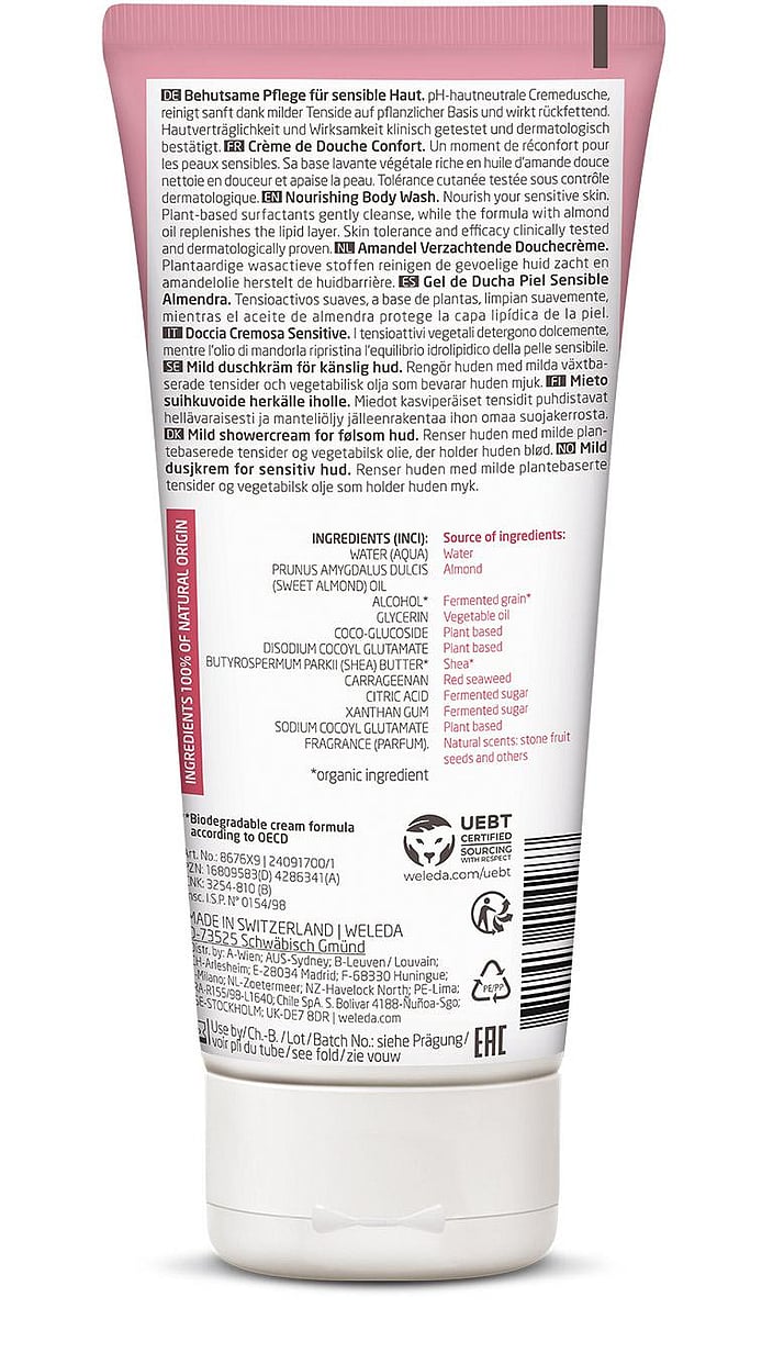 Sensitive Skin Body Wash | Body Wash For Sensitive - Weleda